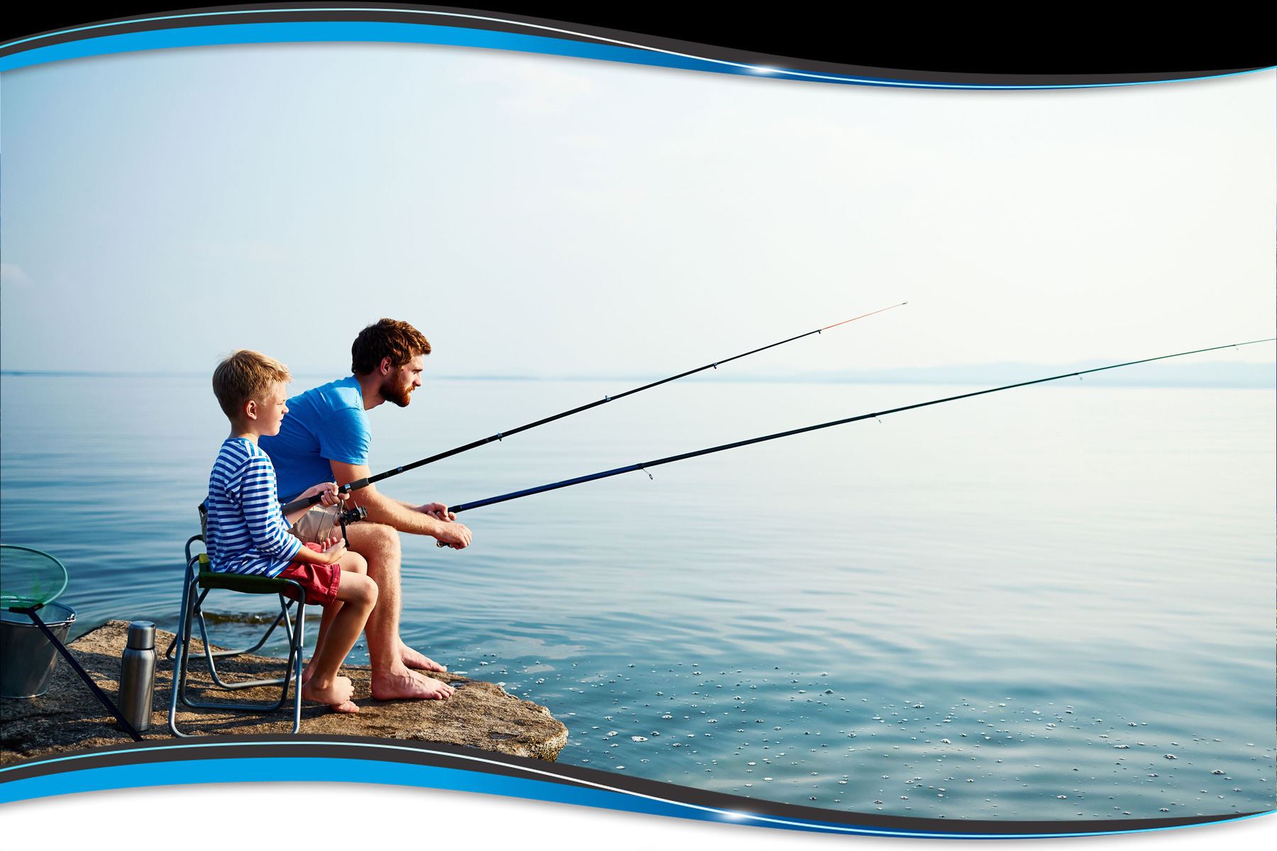 Mentoring Out of the Box - Fishing - Teach boys to Fish and to witness